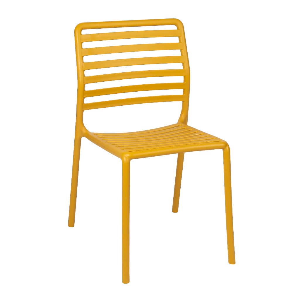 Elena Chair - Slatted Chair in 5 stunning colours - Brayco Australia