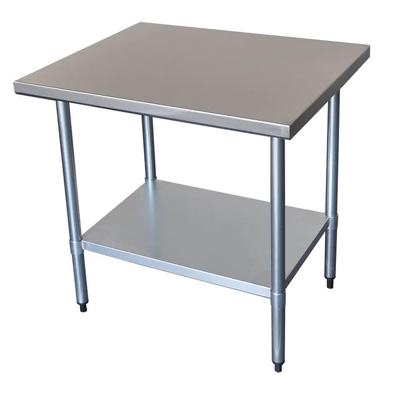 Commercial 304 Grade Stainless Steel Bench, 914 x 914 x 900mm high ...