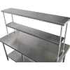 Stainless Steel Over Bench Shelf 2-Tier, 1750 X 350mm - Brayco ...