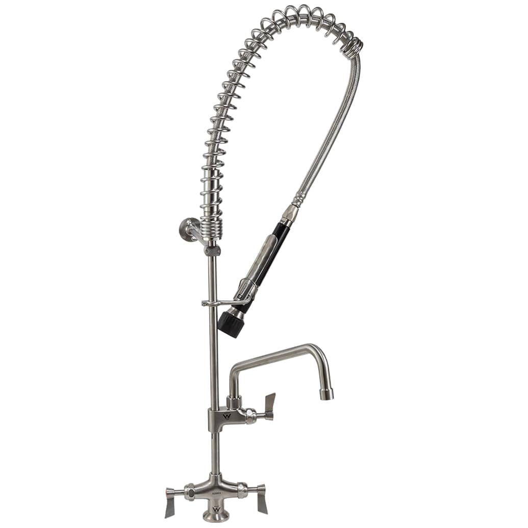 Pre Rinse Unit With Pot Filler Tap, Variable Trigger - Brayco ...