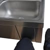 Knee Operated Sink | Hand Wash Basin | Knee Operatd Tap Through