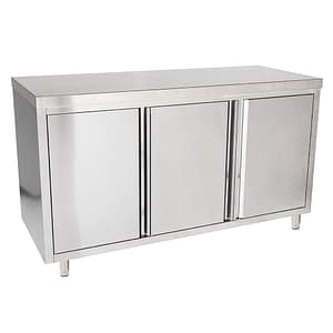Stainless Steel Cabinet, 1500 x 610 x 900mm high - Brayco Commercial ...