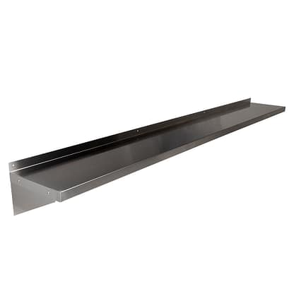 2400x300mm Stainless Steel Wall Shelf