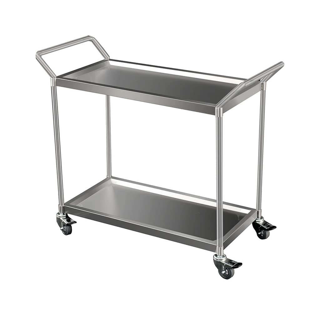 Heavy Duty Stainless Catering Trolley - Brayco Commercial Pty Ltd