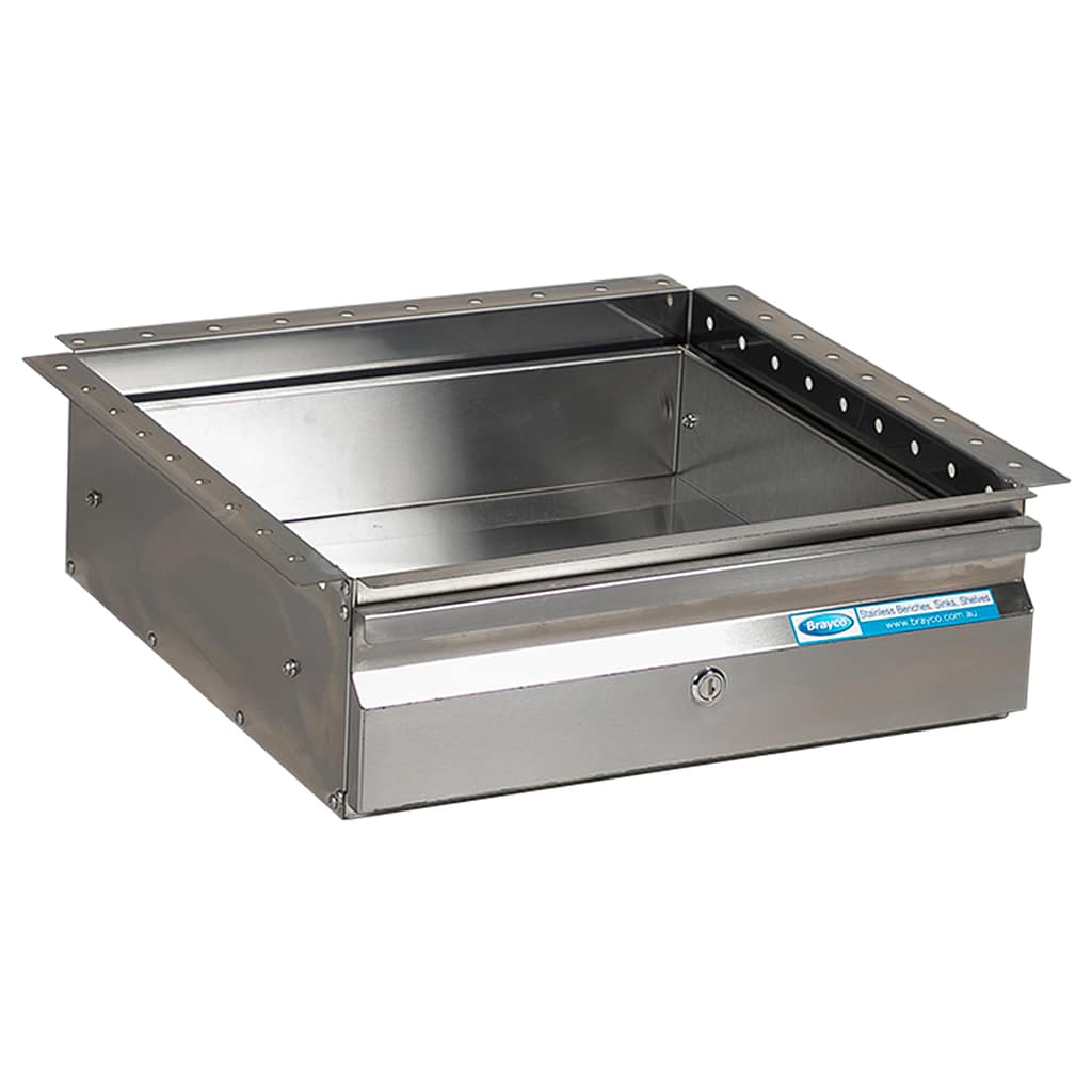 Single Underbench drawer for Stainless Benches - Brayco Commercial Pty Ltd
