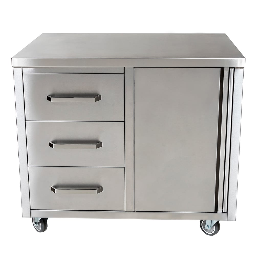 Stainless Steel Commercial BBQ Cabinet, 1000 x 700 x 900mm high ...