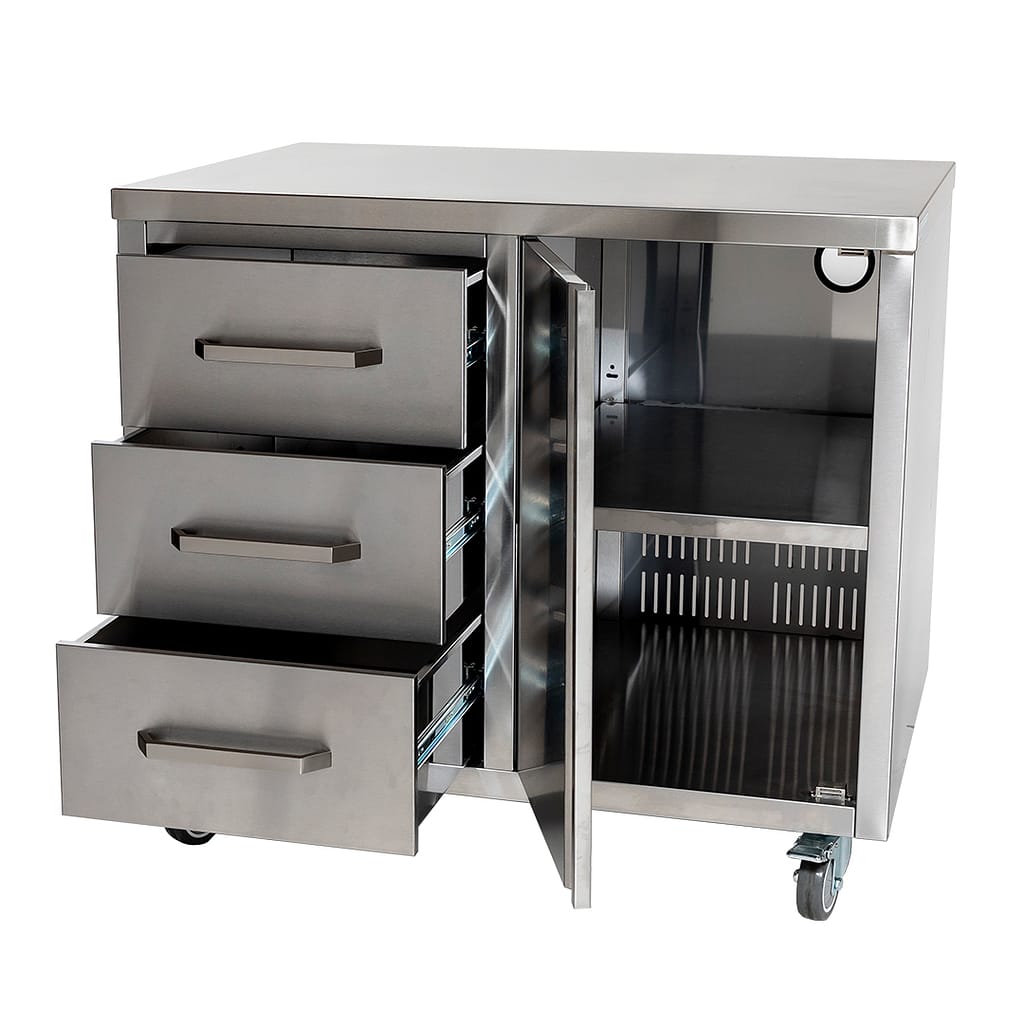Stainless Steel Commercial BBQ Cabinet, 1000 x 700 x 900mm high ...
