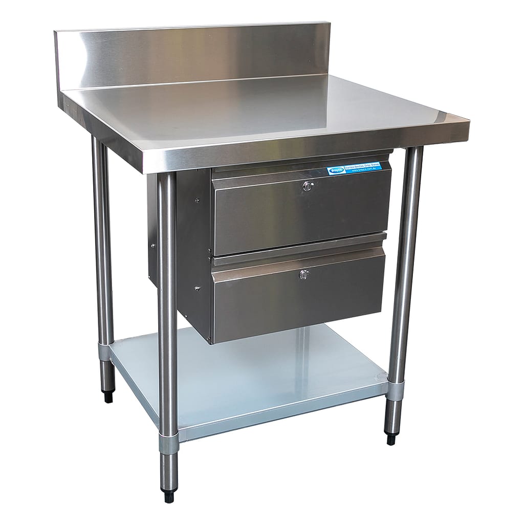 Large Double Underbench Drawers for Stainless Benches - Brayco ...