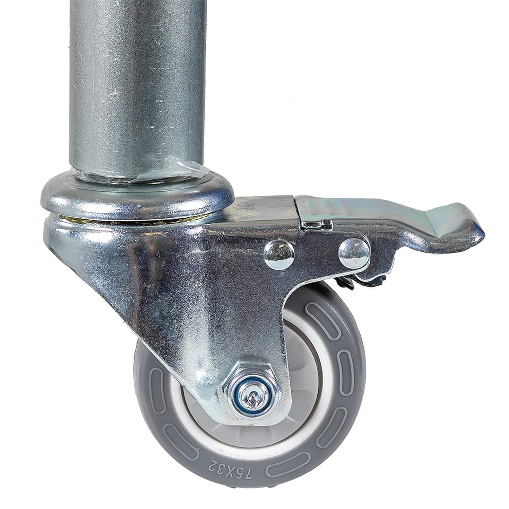 4 Lockable Castors, with 4 Galvanised Steel Legs - Brayco Commercial ...