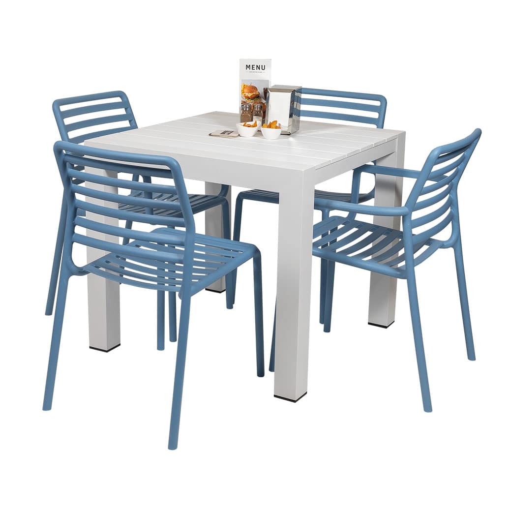 Elena Chair - Slatted Chair in 5 stunning colours - Brayco Australia