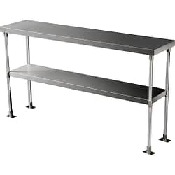 Stainless Steel Over Bench Shelf 2-Tier, 1450 X 350mm - Brayco ...