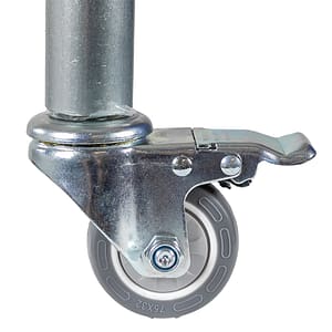 4 Lockable Castors, with 4 Galvanised Steel Legs - Brayco Commercial ...
