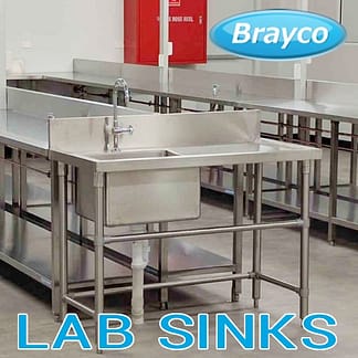 Our Stainless Steel Lab Sink Range - Brayco