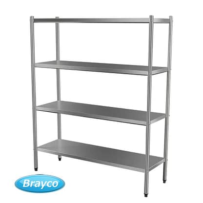 Buy Laboratory Shelving Units, 4-Tier Lab Shelving System - Brayco