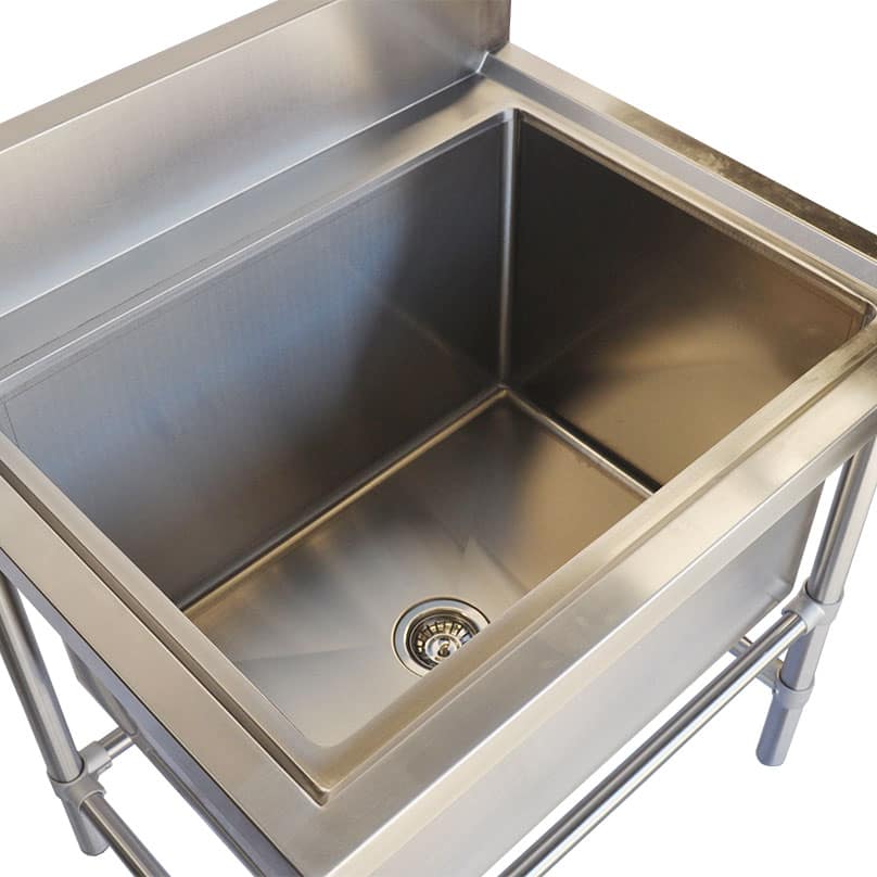 Stainless Catering Sink, 850 x 700 x 900mm high - Brayco Commercial Pty Ltd