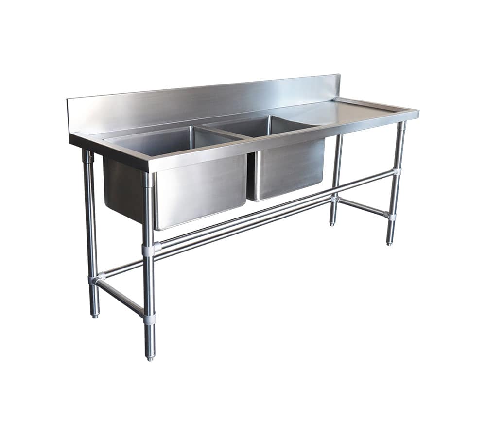 Stainless Steel Bench With Sink, Buy Kitchen Benchtop Brayco