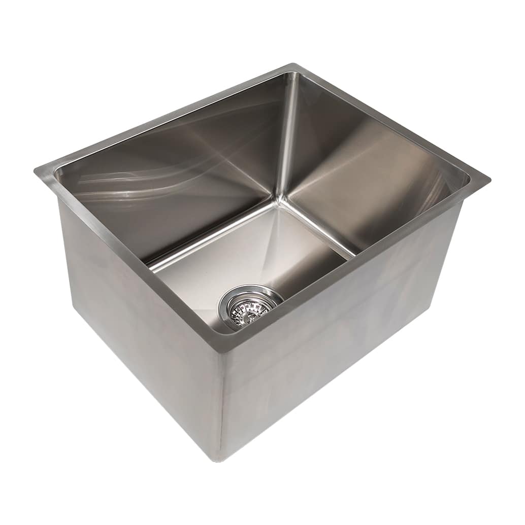Large Inset Bowl Stainless Steel 60Lt 500 x 400mm sink - Brayco ...