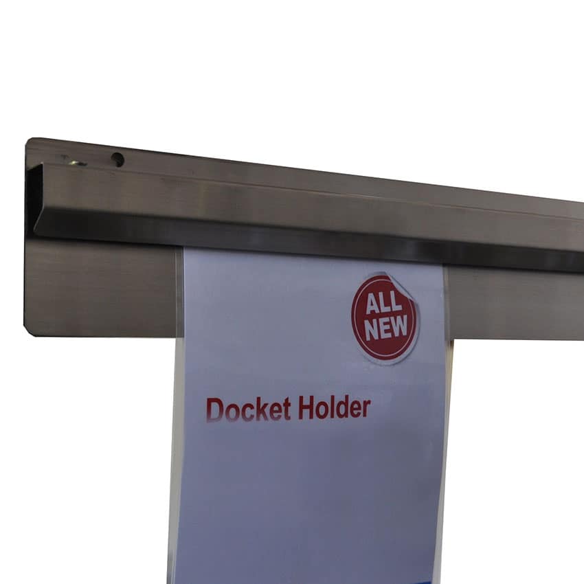 Easy Clean Docket Holder, Kitchen Docket Rail Supplier - Brayco
