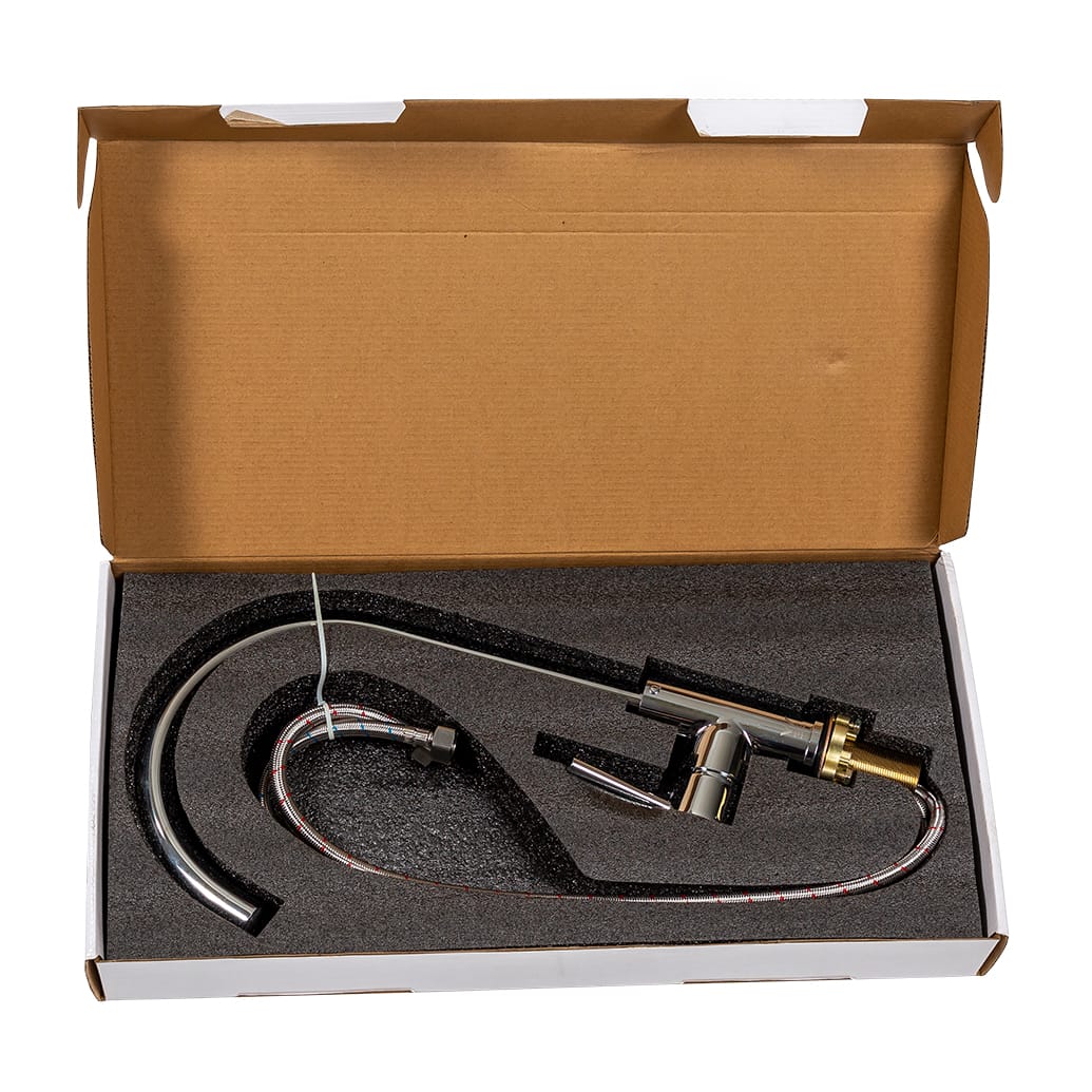 Axil Goose Neck Kitchen Mixer Tap - Brayco Commercial Pty Ltd