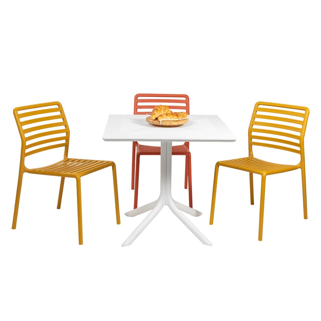 Elena Chair - Slatted Chair in 5 stunning colours - Brayco Australia