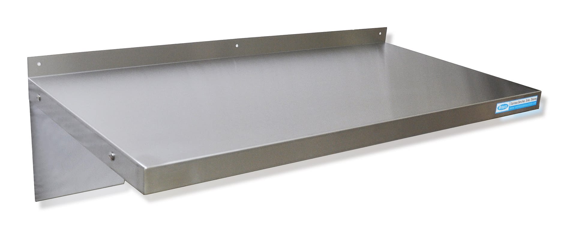 Wall Mounted Solid Shelves - Brayco Commercial Pty Ltd