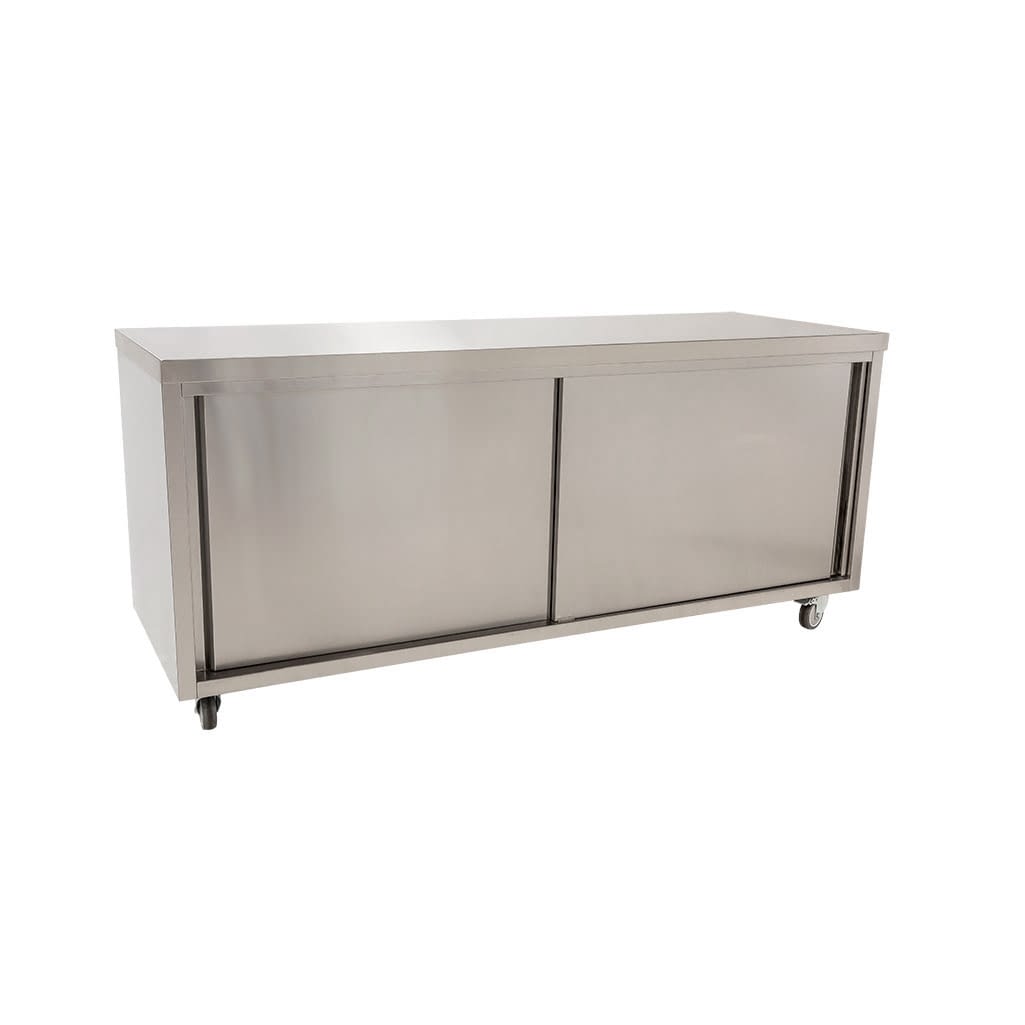Stainless Restaurant Cabinet, 2000 x 700 x 900mm high - Brayco ...
