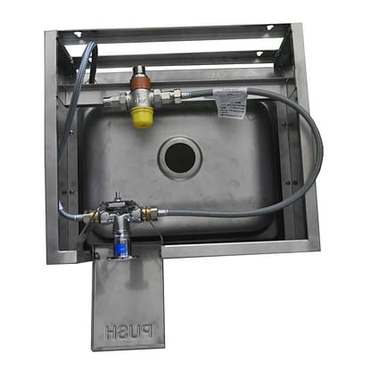 Knee Operated Sink | Hand Wash Basin | Knee Operatd Tap Through