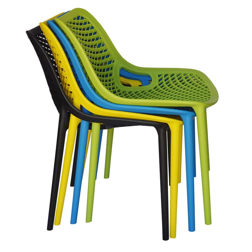 Breeze Chair, Black - Brayco Commercial Pty Ltd