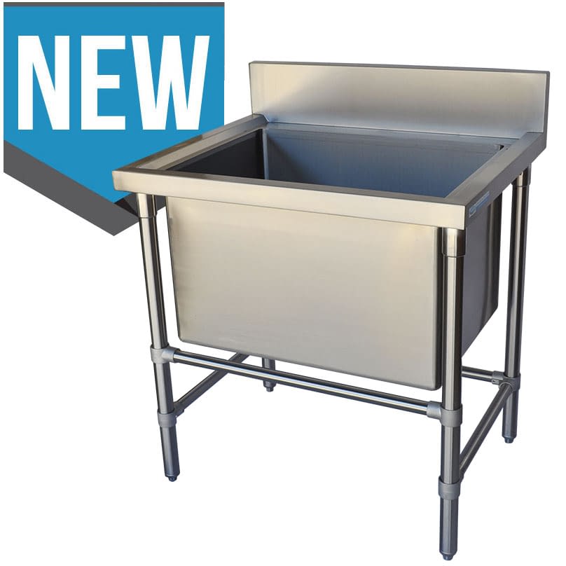 Stainless Catering Sink, 850 x 700 x 900mm high - Brayco Commercial Pty Ltd
