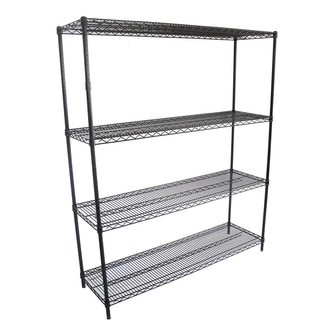Epoxy Wire Shelving For Coolroom/Dry Store, 4 Tier, 1524 X 457 deep x ...