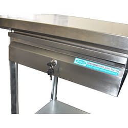 Single Underbench drawer for Stainless Benches - Brayco Commercial Pty Ltd