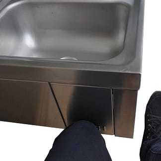 Knee Operated Sink | Hand Wash Basin | Knee Operatd Tap Through