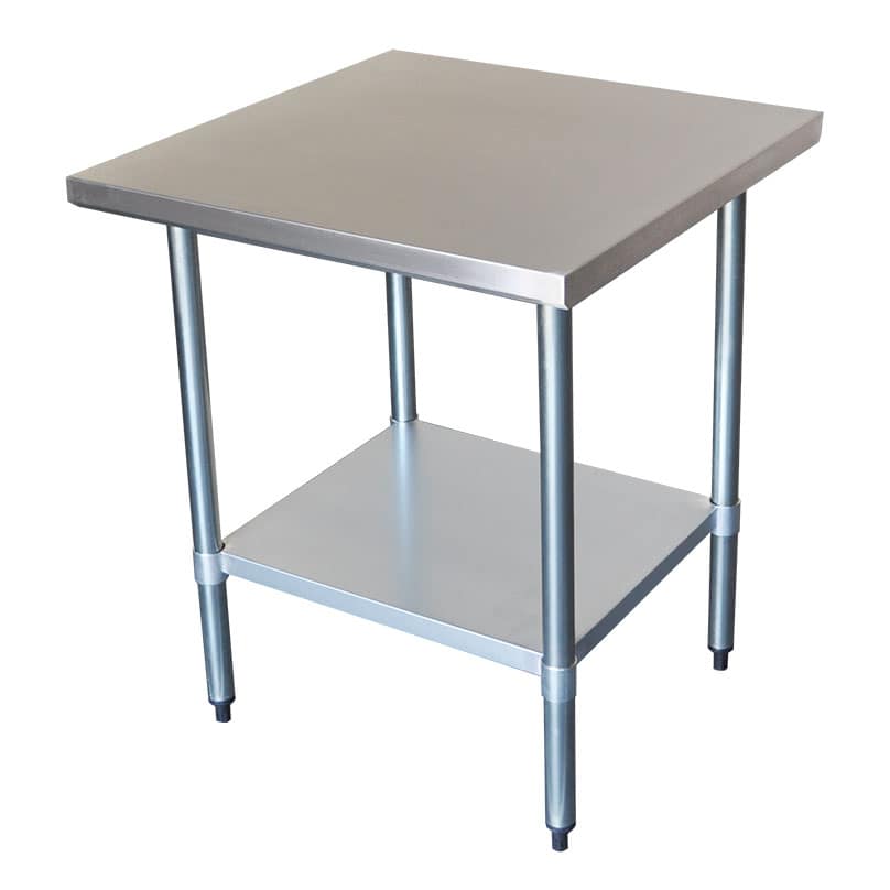 Stainless Steel Flat Benches - Extra Sturdy Stainless Steel Flat Tables